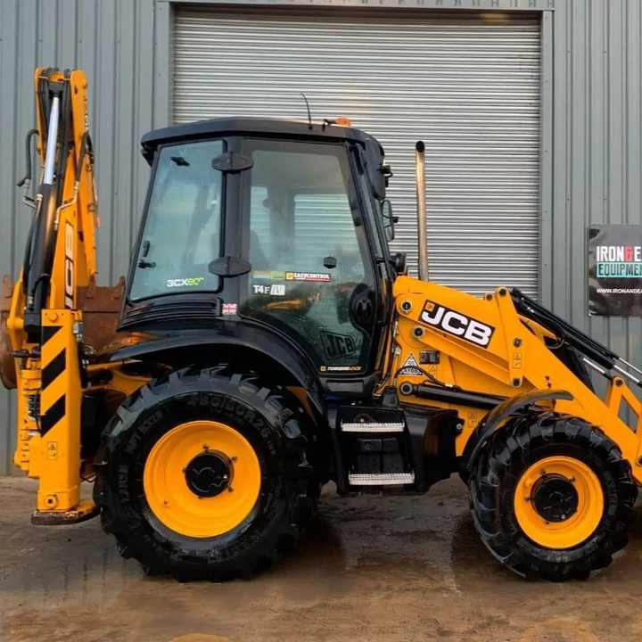 Used JCB 4CX Backhoe Loader With Good Condition Arm Tractors Agricultural Machinery 95hp 4x4WD ...