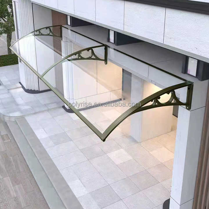 Transparent Plastic Terrace Polycarbonate Roof Sheet Fiberglass Sheet ...
