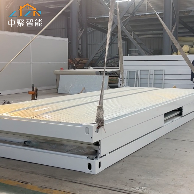 20ft China Z Fold Container Houses Foldable Prefabricated Fold Out ...
