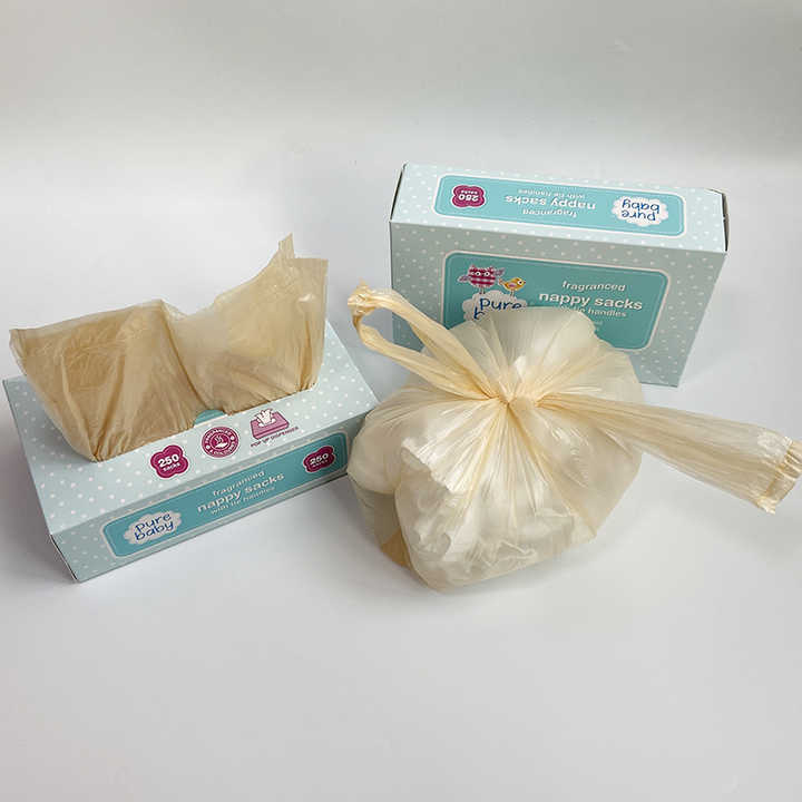 Custom Cheap Disposable Compostable Baby Nappy Bags Bio Pe Diaper Bag ...