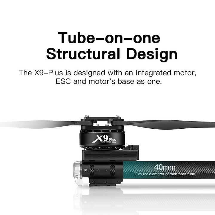 Hobbywing X9 Plus Motor Kits - 13kg Single-Axis Load Drone Power