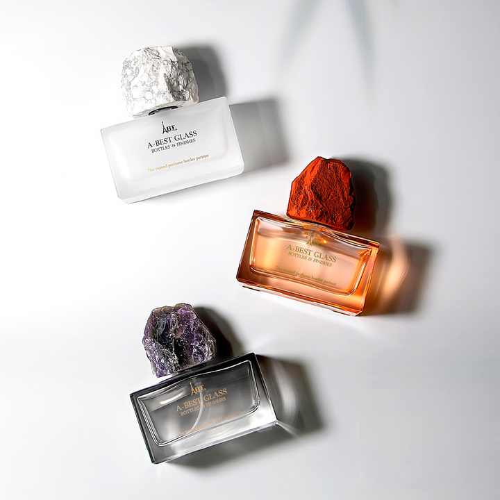 Luxury and New Design Bottles for Fragance and Perfume Clear Rectangle ...