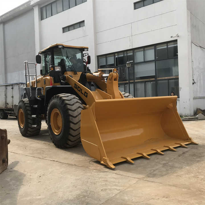 For SDLG 958 Front Loader Wheel Loader with Yellow Engine Factory ...