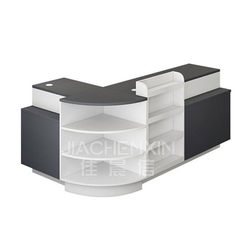 Customized Supermarket Checkout Counter - Steel & Convenient