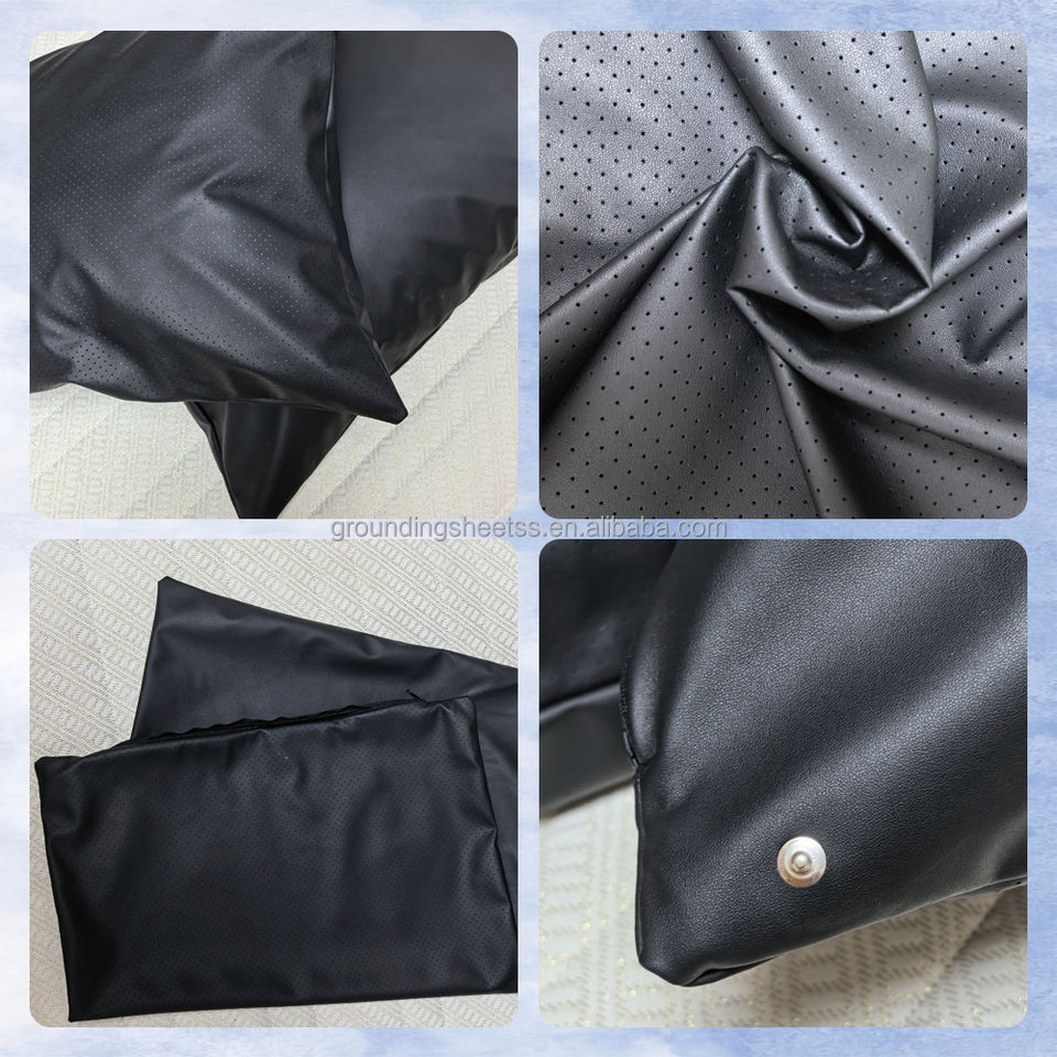 Grounding PU Pillow Cover Square 50x75cm Anti-Static Leather ESD ...
