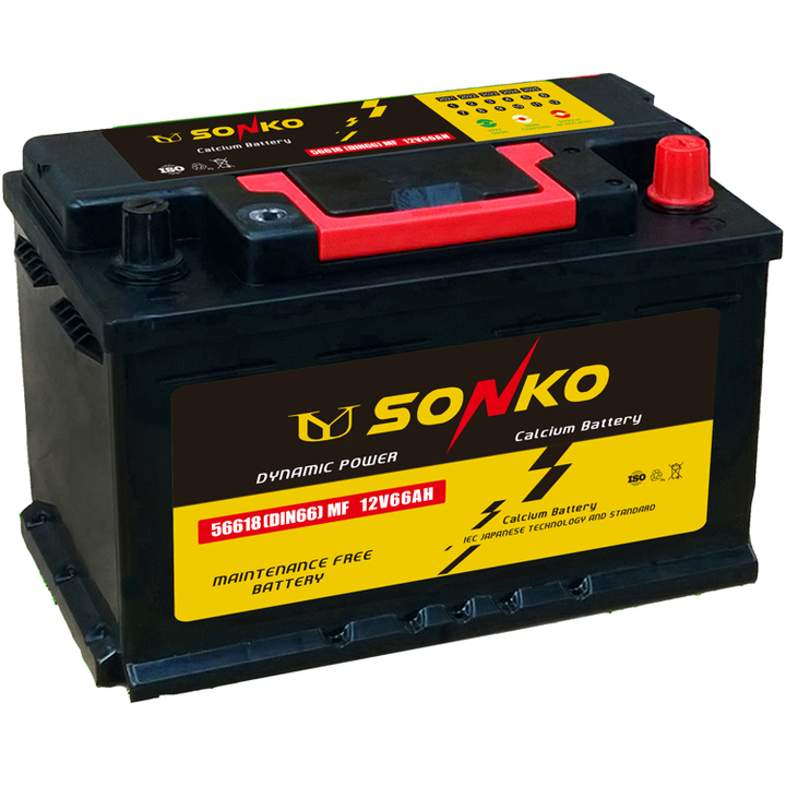 DIN66 12V66AH Auto Battery - Reliable Car Power Solution