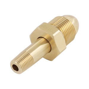 Buy Nitrogen Regulator Nipple | Brass CGA-580 Fittings