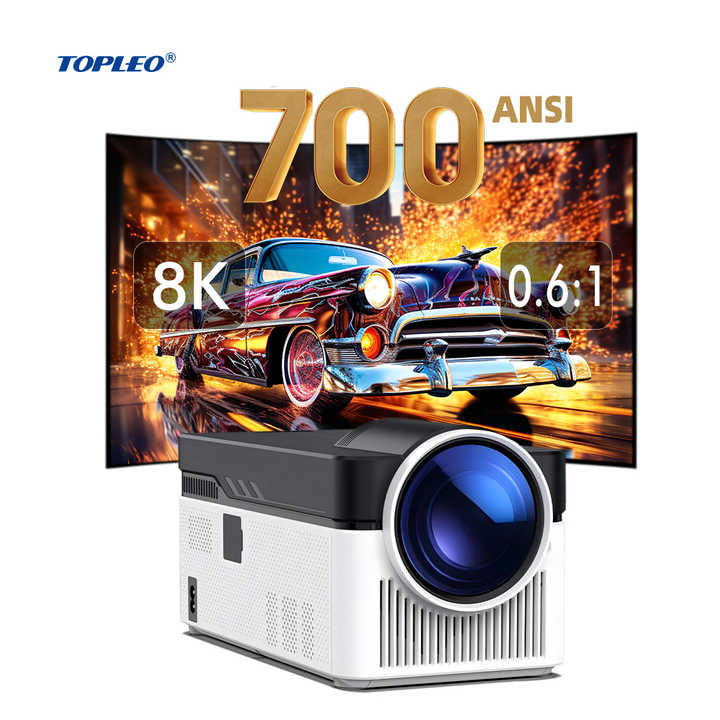Topleo Portable Projector - 8K Short Throw Android 11 1080P