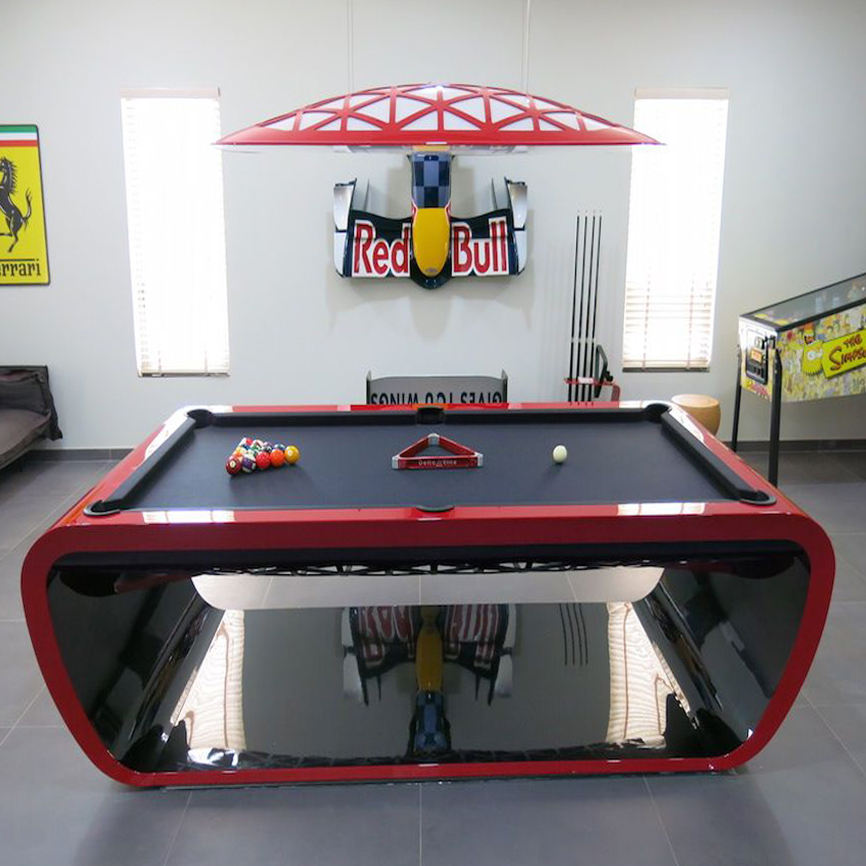 Pure Line Aesthetic Pool Table Custom Color Cloth Apartment Leisure ...