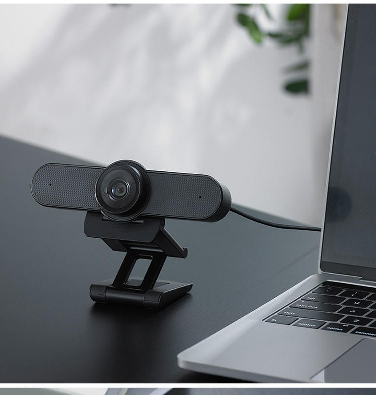 4K HD Microphone Wide Angle Lens Webcam Live Noise Reduction Microphone ...