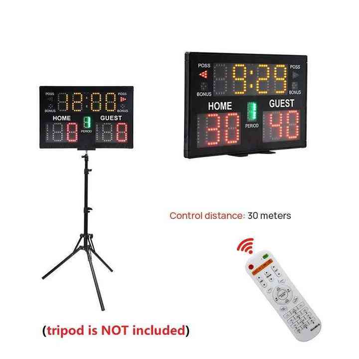 GX Portable LED Basketball Scoreboard - Professional & Versatile