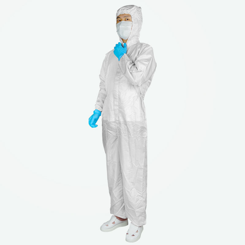 SUOREC Customized White Striped Cleanroom Coveralls Food Workshop ...