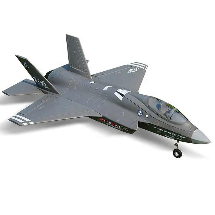 High-speed FMS F-35 Lightning II V2 64mm EDF PNP RC Jet Fighter