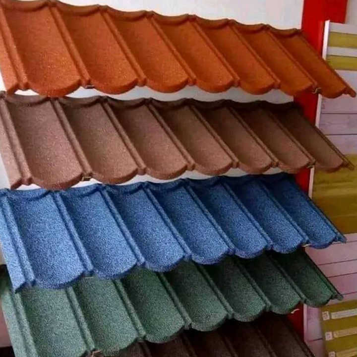 Class a Fire Rated Stone Coated Tiles - 50% Lighter Aluzinc Steel for ...