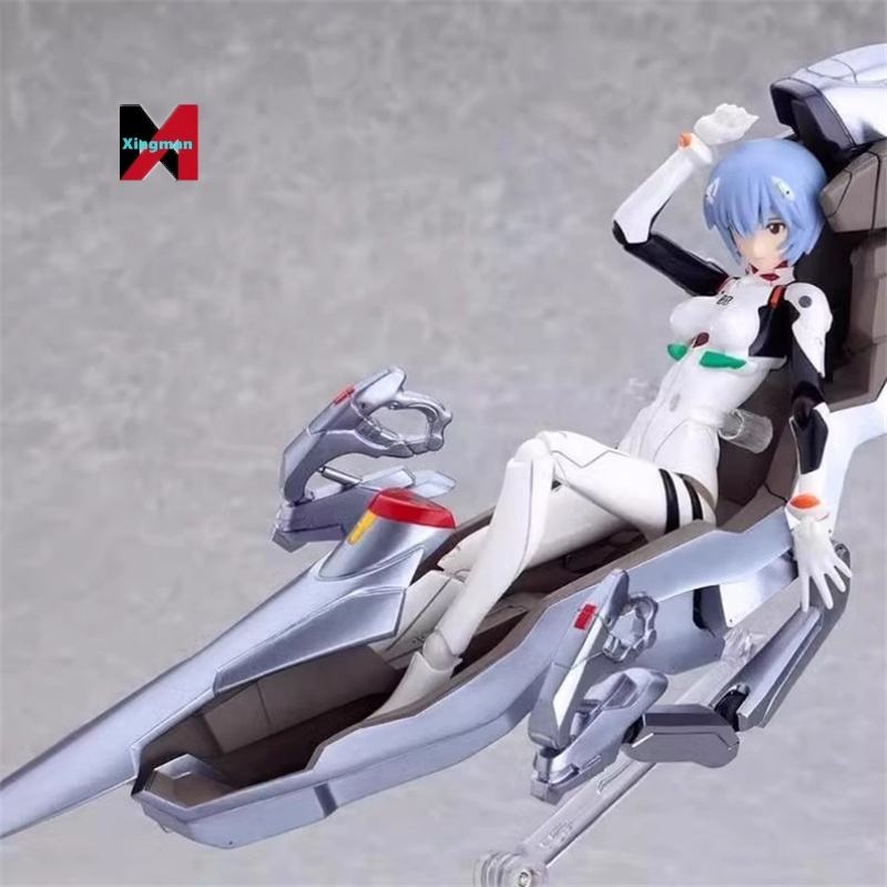 Evangelion Mari Illustrious Rei Ayanami Figma Anime Figure Set ...