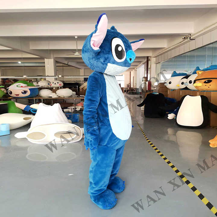 Lilo Stitch Mascot Costume - Customized Design for Adults