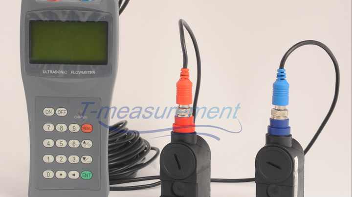 T-measurement Non-Invasive Ultrasonic Hand-Held Flow Sensors