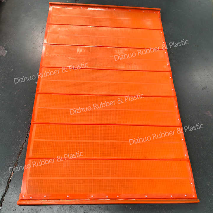 Polyurethane Slatted Sieve Plate Custom Fine Dehydrated Polyurethane ...