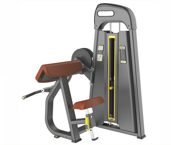 Professional Biceps Curl Machine Pin Loaded Arm Training Equipment ...