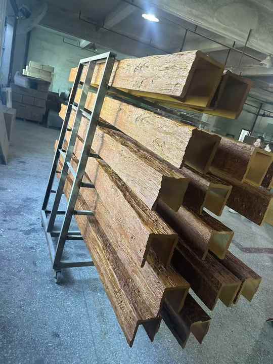 Cheap Light Weight Waterproof Artificial Wood Timber Beams