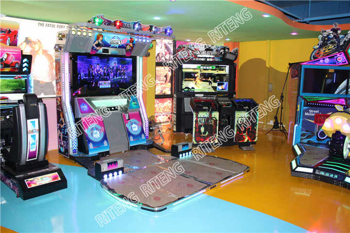 55" LCD Arcade Danz Base Just Dance Game Simulator English