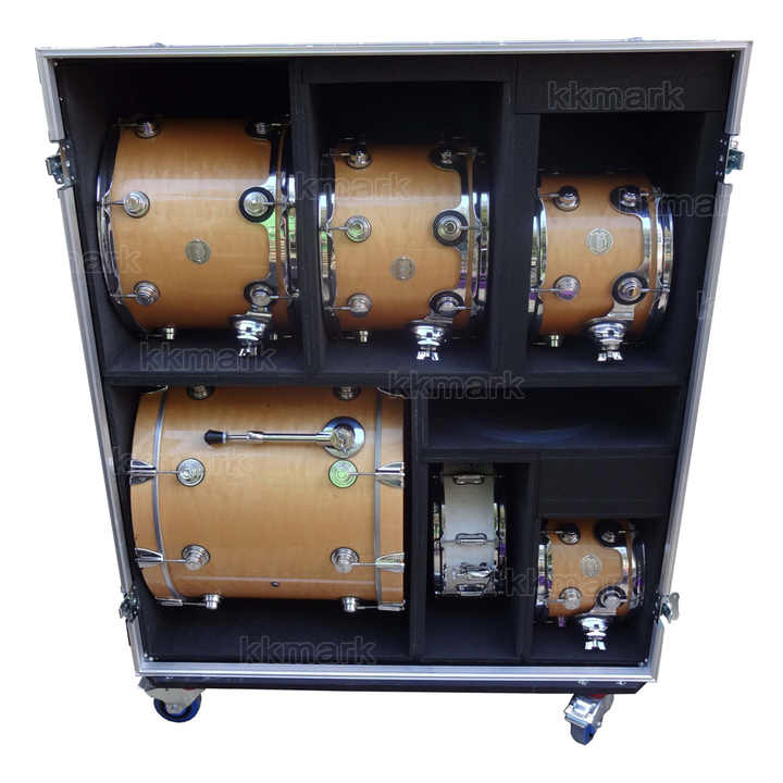Kkmark Drum Flight Case - Durable, Waterproof & Customizable