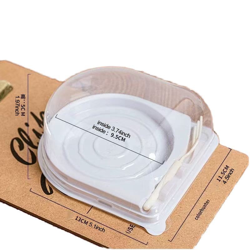 Disposable Food Grade Japanese-style Cake Roll Packaging Box Sliced for ...