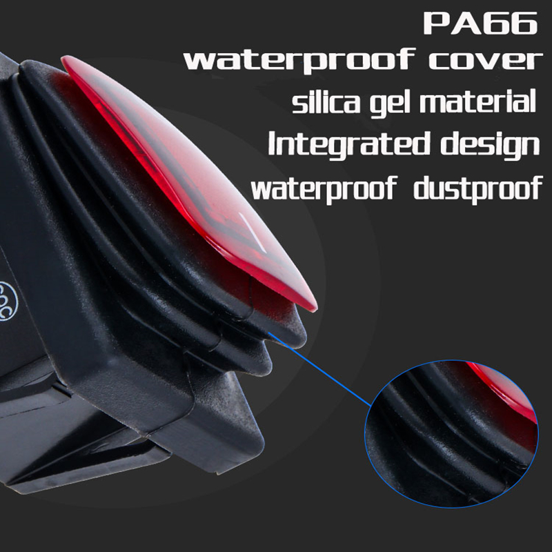 Kcd4 Dpst 220v Screw Foot Quick Wiring Black Rocker Switch 4-pin ...