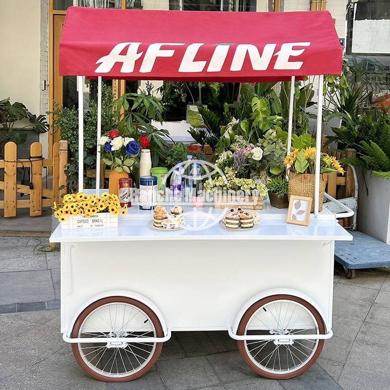 Drivable Electric Food Vending Van Catering Trailer Food Truck China ...