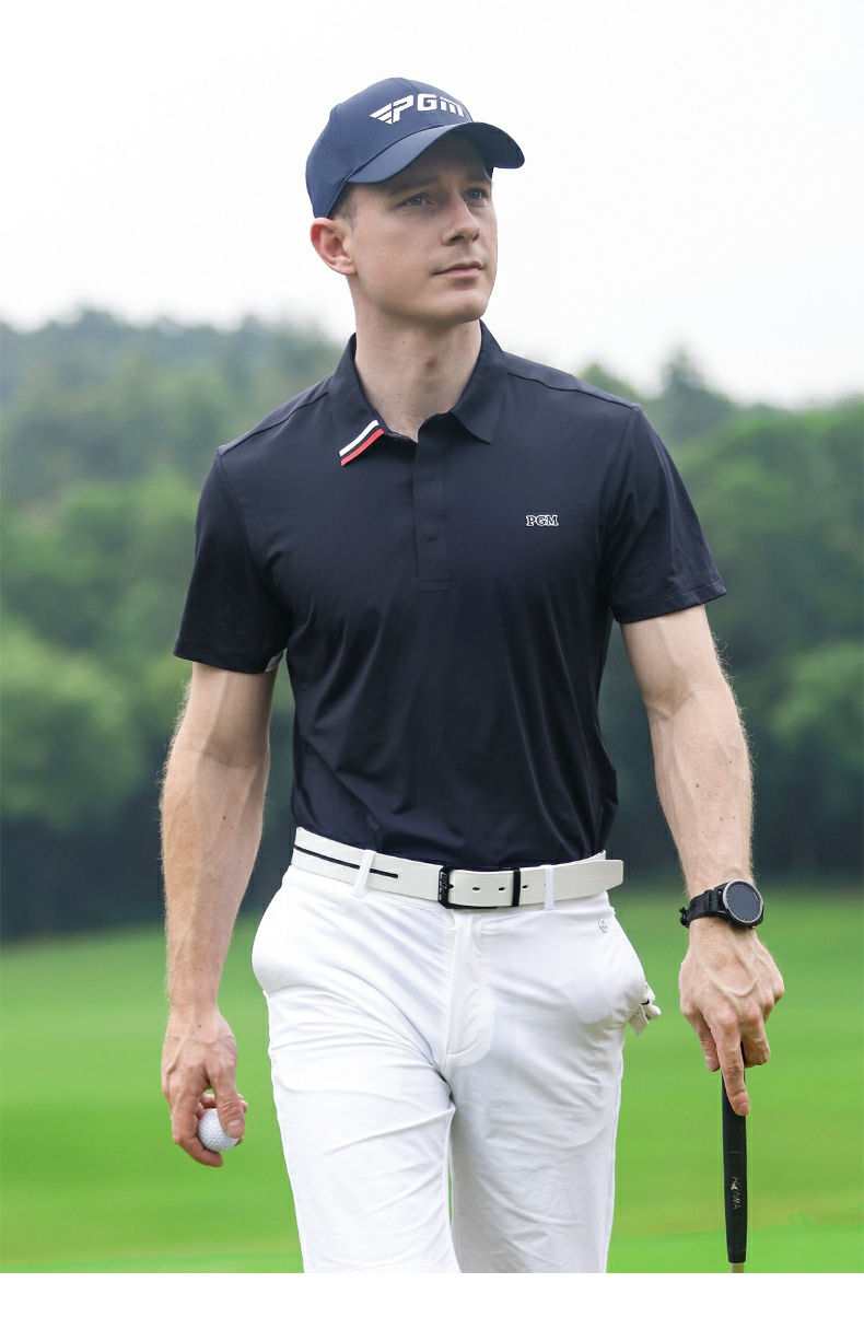 PGM YF585 moisture wicking golf apparel polo sport golf shirt golf ...