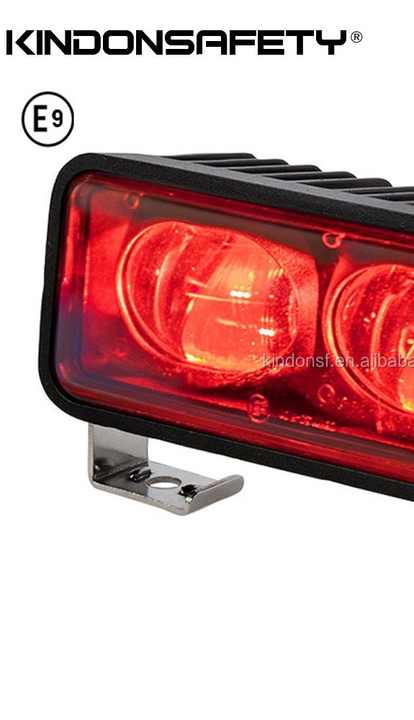 18W Red Zone Warehouse Warning Light Forklift Light Led Straight Line ...