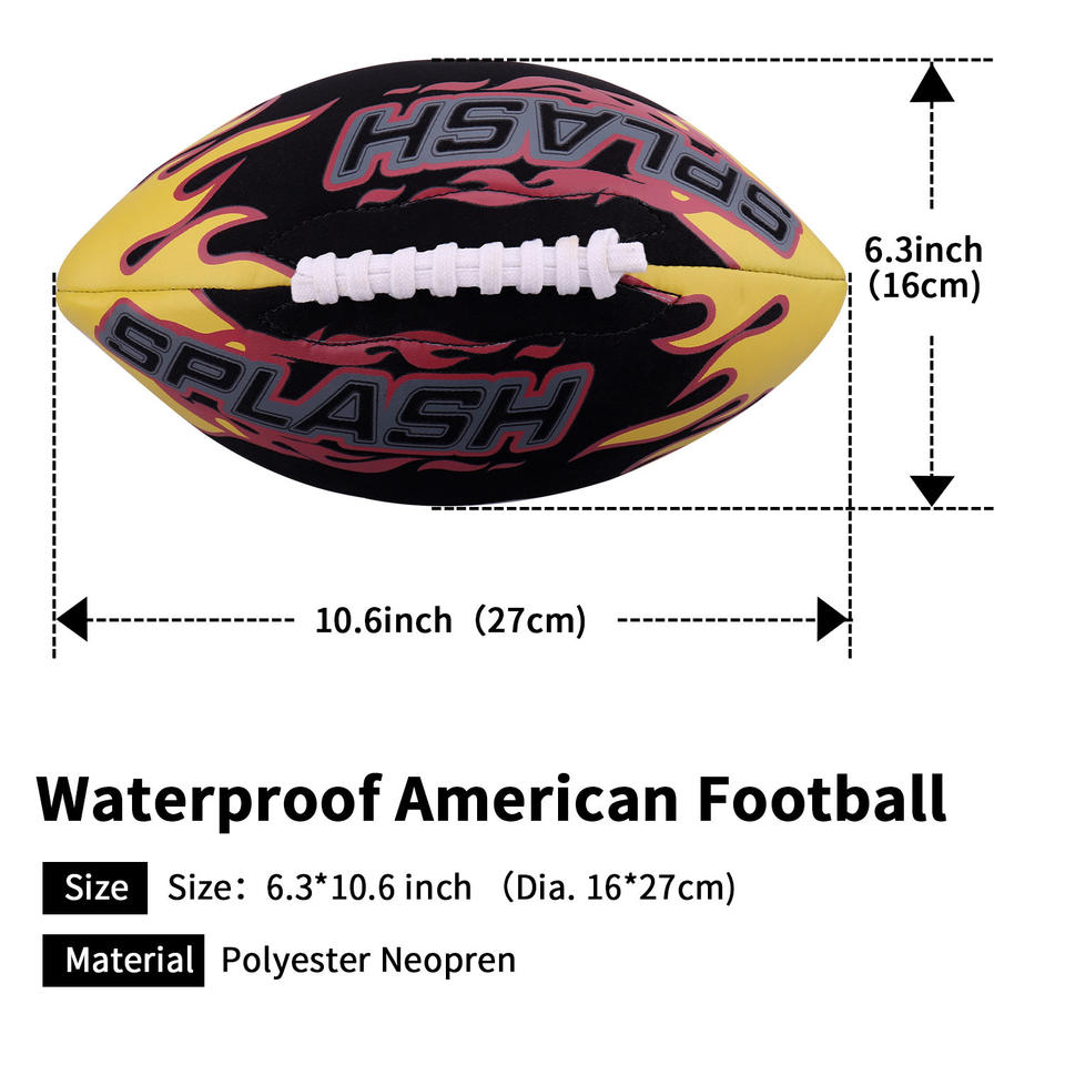Weimax Flame Beach Ball Machine-Sewn Waterproof Rubber Outdoor ...