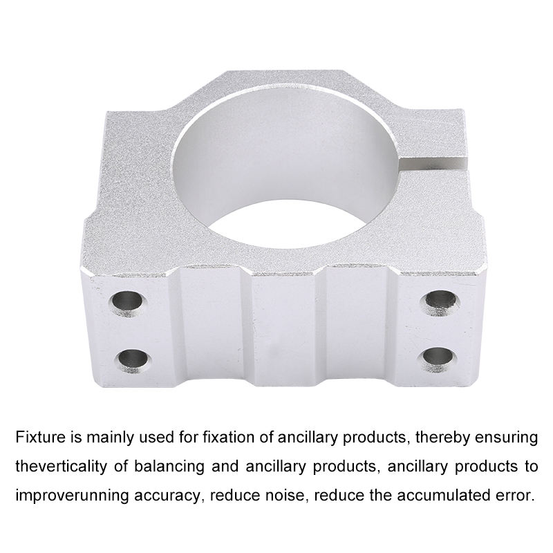HYCNC Spindle Motor Clamp Aluminum Alloy Fixture 52mm for Engraving ...