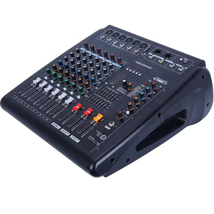 PM99-6 Power Mixer - 6 Channel DSP Audio Echo Sound Console