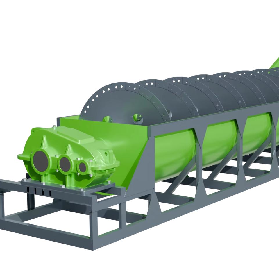 Spiral Sand Washer Stone Washing Machine 30-50t/h Capacity| Alibaba.com
