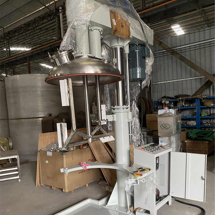 Lab High Speed Disperser/ Emulsion High Shear Mixing Tank High Speed ...