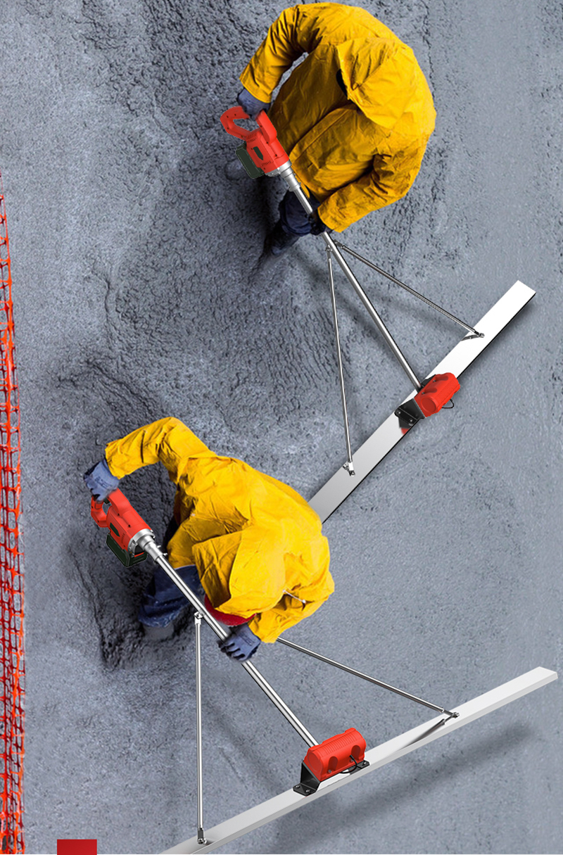 Lithium electric screed horizontal vibrator 1.2/1.5/1.8/2.0m scraper ...