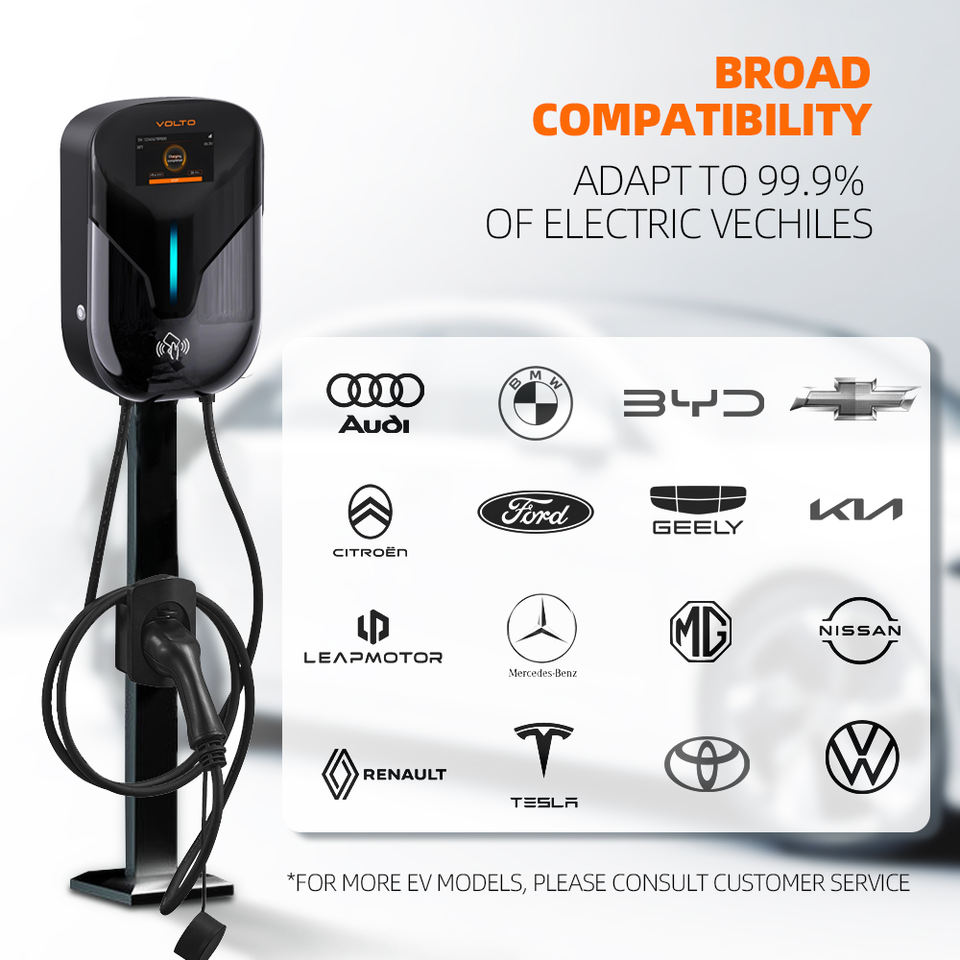 BYD 32A 1 Phase 7kW EV Wallbox New Fast GB/T Charger Station MG Wi-Fi ...