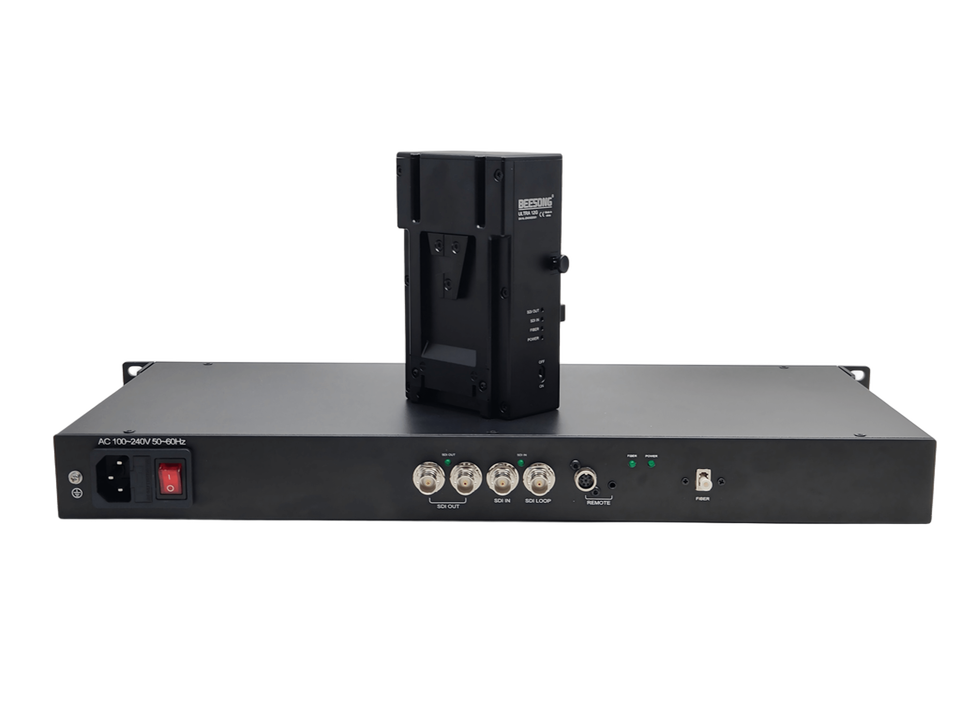 12G SDI to Fiber Converter 3G/HD/SD-SDI SDTV HDTV EFP to Fiber Extender ...