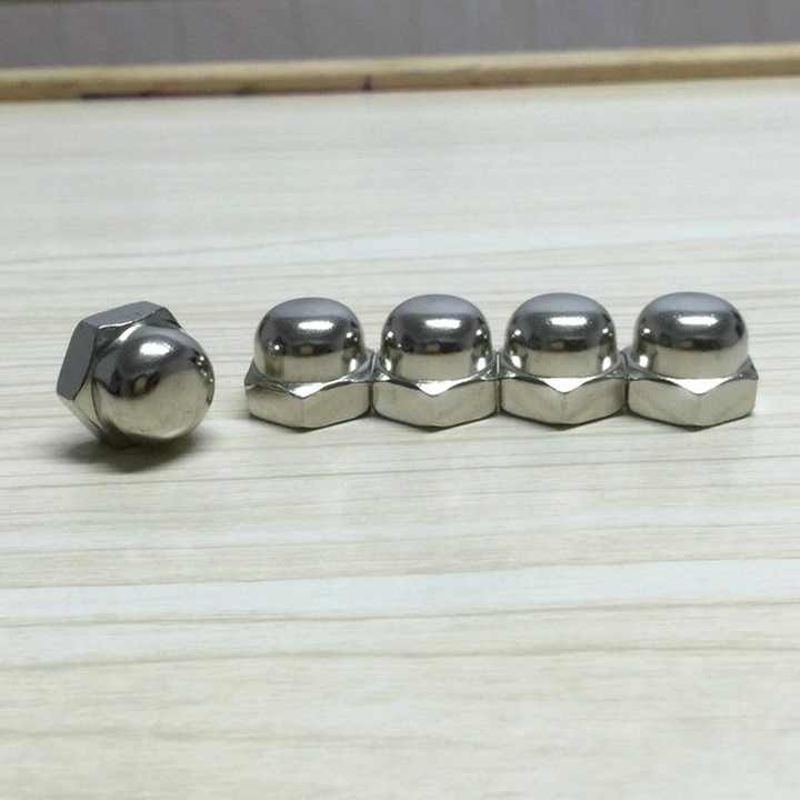 Manufacturer Supplied Decorative Cap Nut Brass Half-Ball Head Nut ...