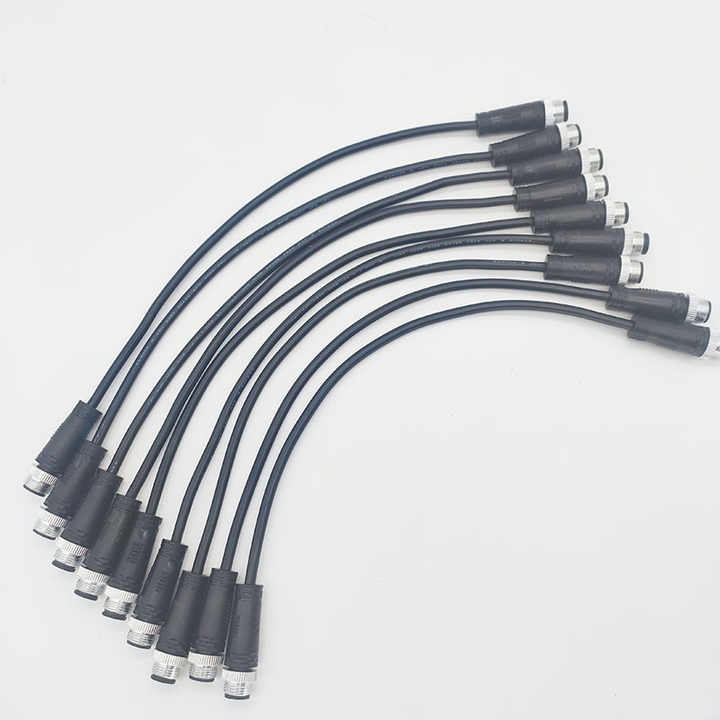 Factory Customize M12 Connector Aviation Shielded Cable IP68 Waterproof ...