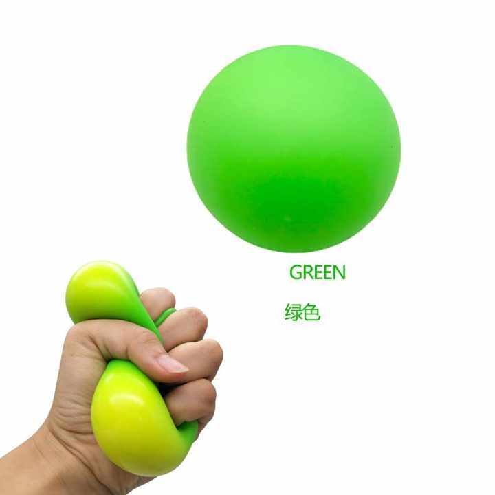 Single Engraving Custom Silicon Sensory Squeeze Toys Squishy Balls ...