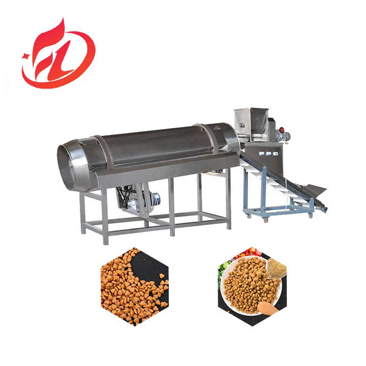 Aquatic Food Pellet Feed Production Line Poultry Dog Cat Food Pellet ...