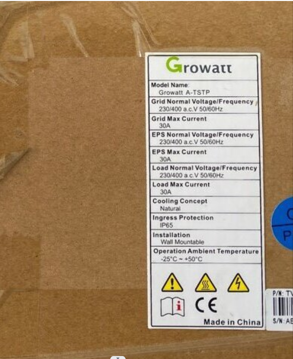 Growatt ATS-T Auto Transfer Switch - Reliable Power Management