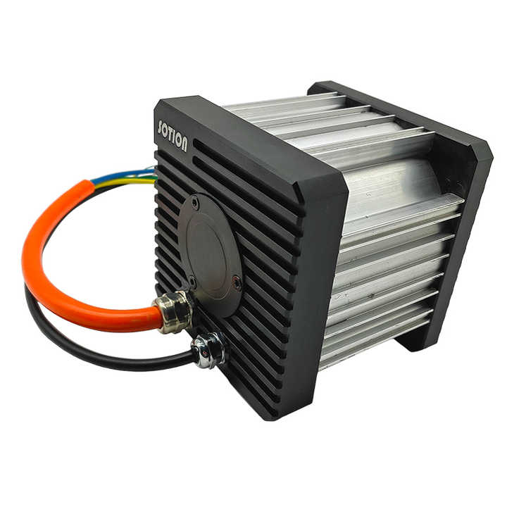 SOTION FW23 Splined Shaft 72V Brushless Motor for Electric Bikes