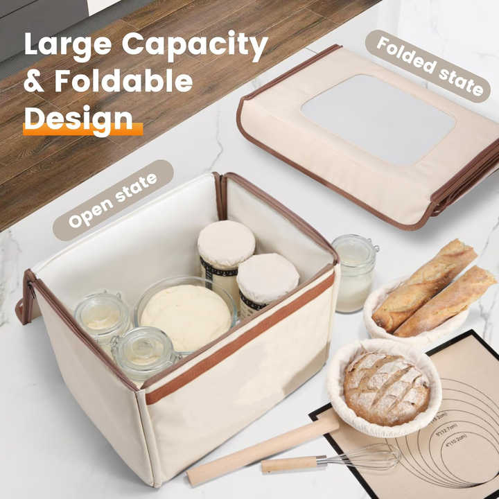 Electric Proofing Container Dough Proofer with Metal Rack Temp Control ...