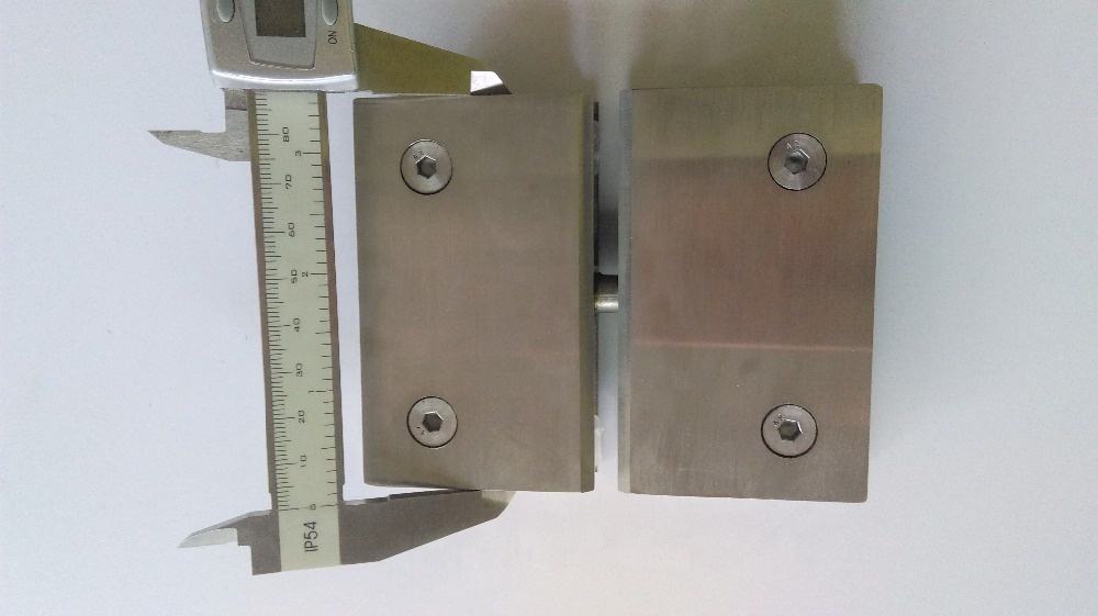 360 Degree Black Hinges - Matte Finish Stainless Steel