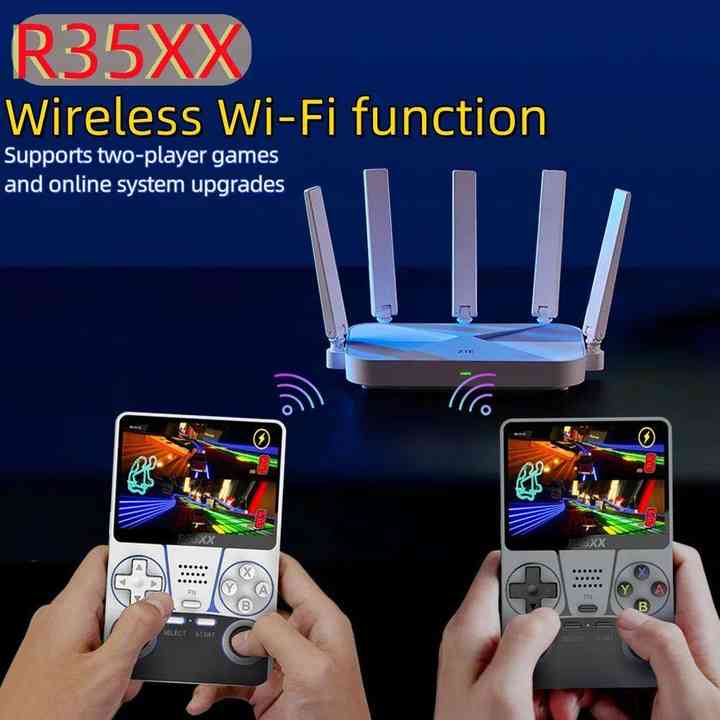 New R35XX Retro Mini Game Console 3.5 Inch IPS Screen Portable Pocket ...