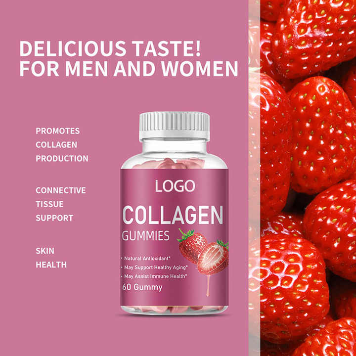 Skin Care Vitamin Collagen Candy Gummy Sugarfree Collagen Gummy ...