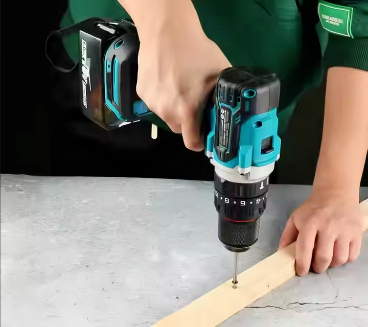 20V Lithium-Ion Brushless DC Motor Impact Drill Electric Charging ...